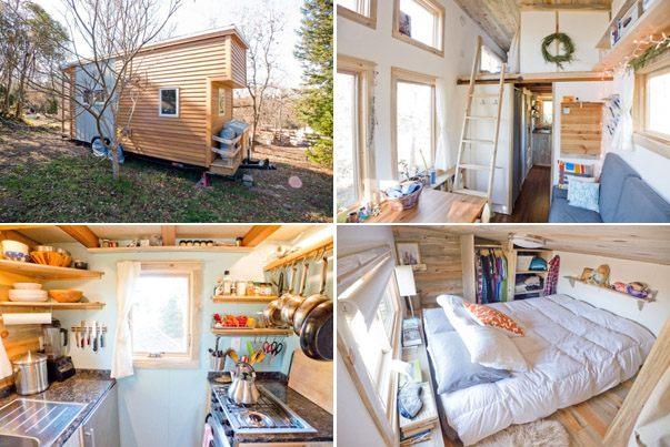 Dômyselne navrhnutý malý domček na kolesách | Alek Lisefski