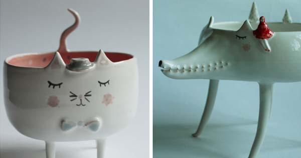 Roztomilá keramika Vám rozžiari všedný deň | Marta Turowska