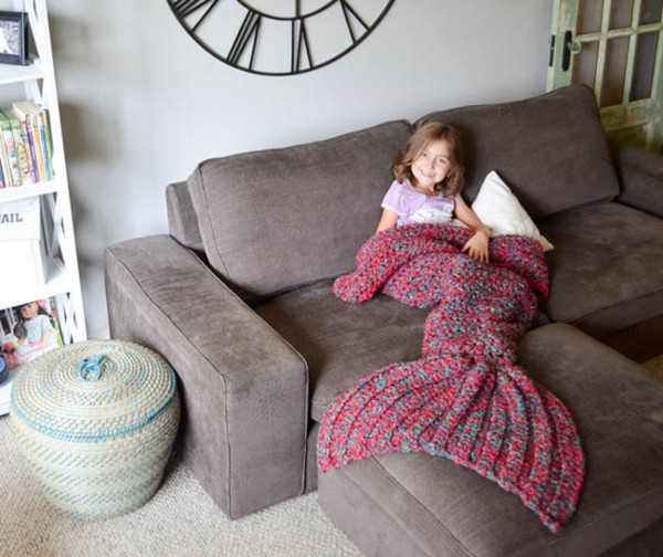 Kreatívne háčkované deky morské víly | Melanie Campbell