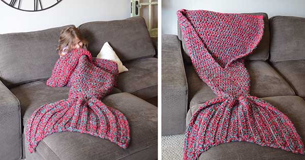 Kreatívne háčkované deky morské víly | Melanie Campbell