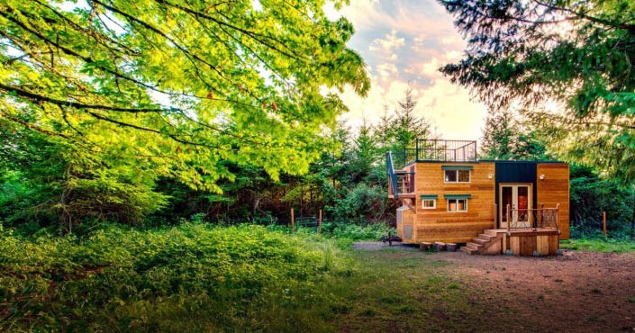 Minidom Basecamp má 19 m² je sebestačný a efektívne využíva každý m²