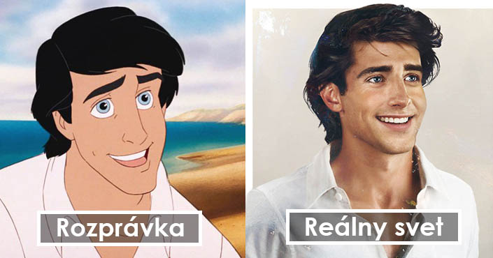 Disneyho rozprávkové postavy prekresľuje do realistickej podoby
